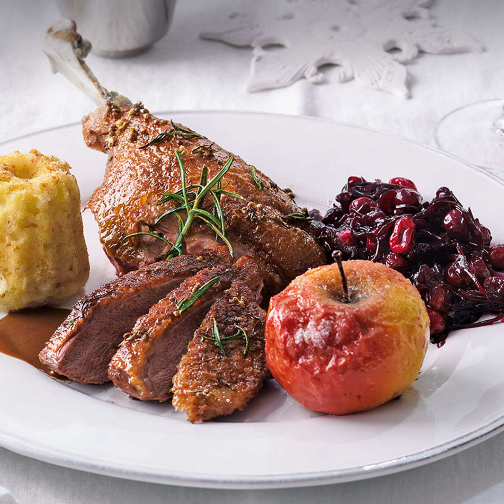 CORNELIA POLETTOS WEIHNACHTSGANS - Niederegger Lübeck - Marzipan aus ...